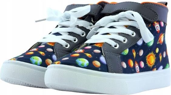 Buty Trampki wysokie Chłopięce Planety Kosmos 32 - Ceny i opinie - Ceneo.pl