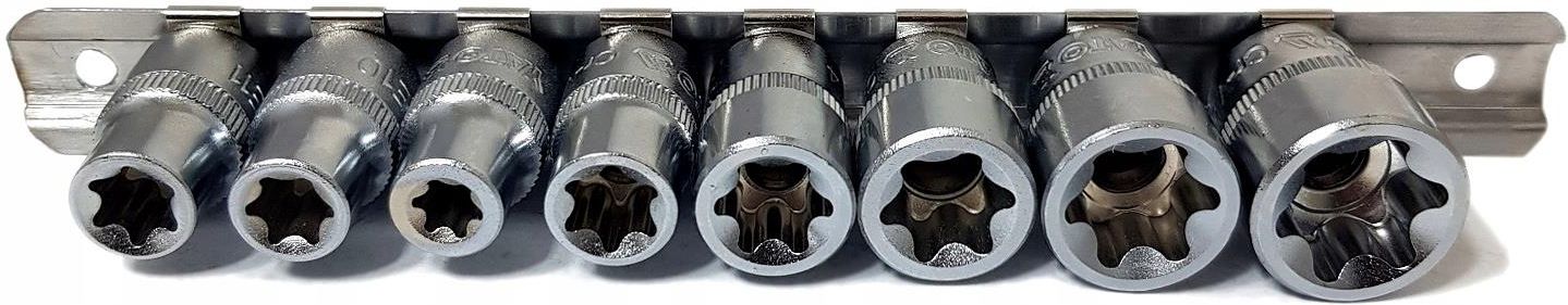 Yato Klucze Nasadowe 3/8 Torx E8-E20 Zestaw 8El Yta000161 - Opinie i ...