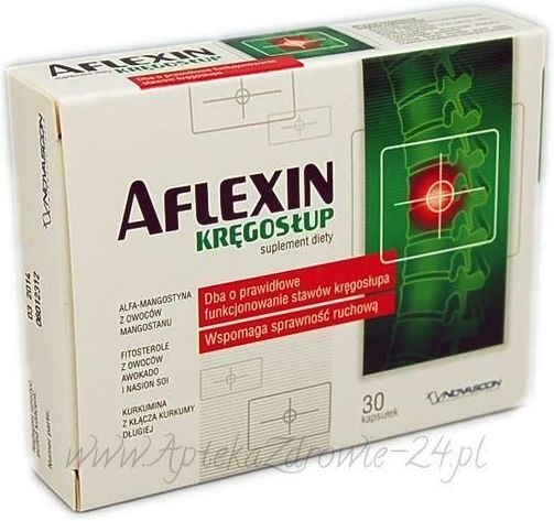 Aflexin Kręgosłup 30 kapsułek - Opinie i ceny na Ceneo.pl
