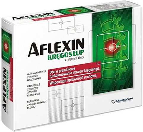 Aflexin Kręgosłup 60 kapsułek - Opinie i ceny na Ceneo.pl