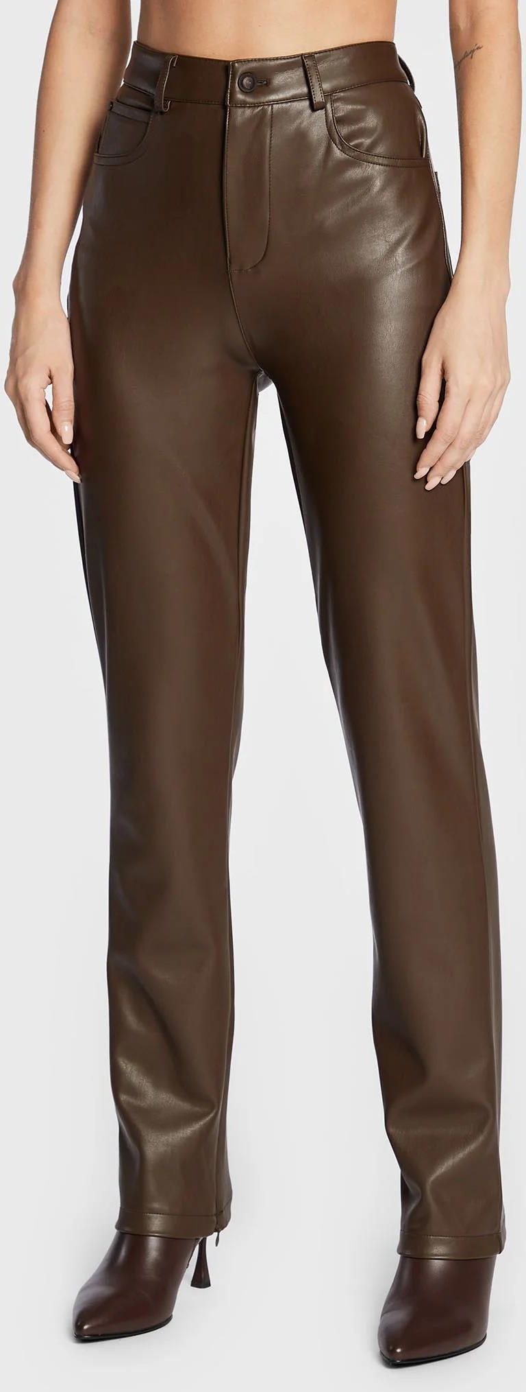 Guess Spodnie Damskie Ekoskóra Caroline Xs - Ceny i opinie - Ceneo.pl