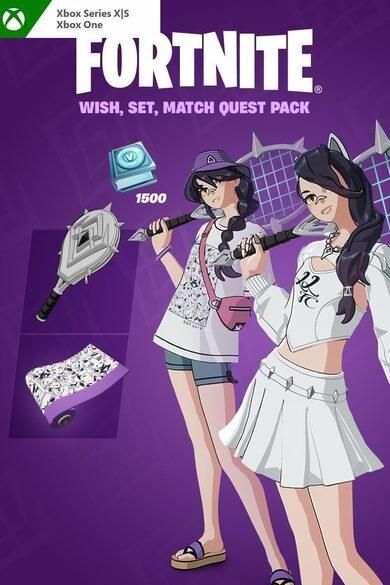 Fortnite Wish, Set, Match Quest Pack + 1500 V-Bucks Challenge (Xbox One ...