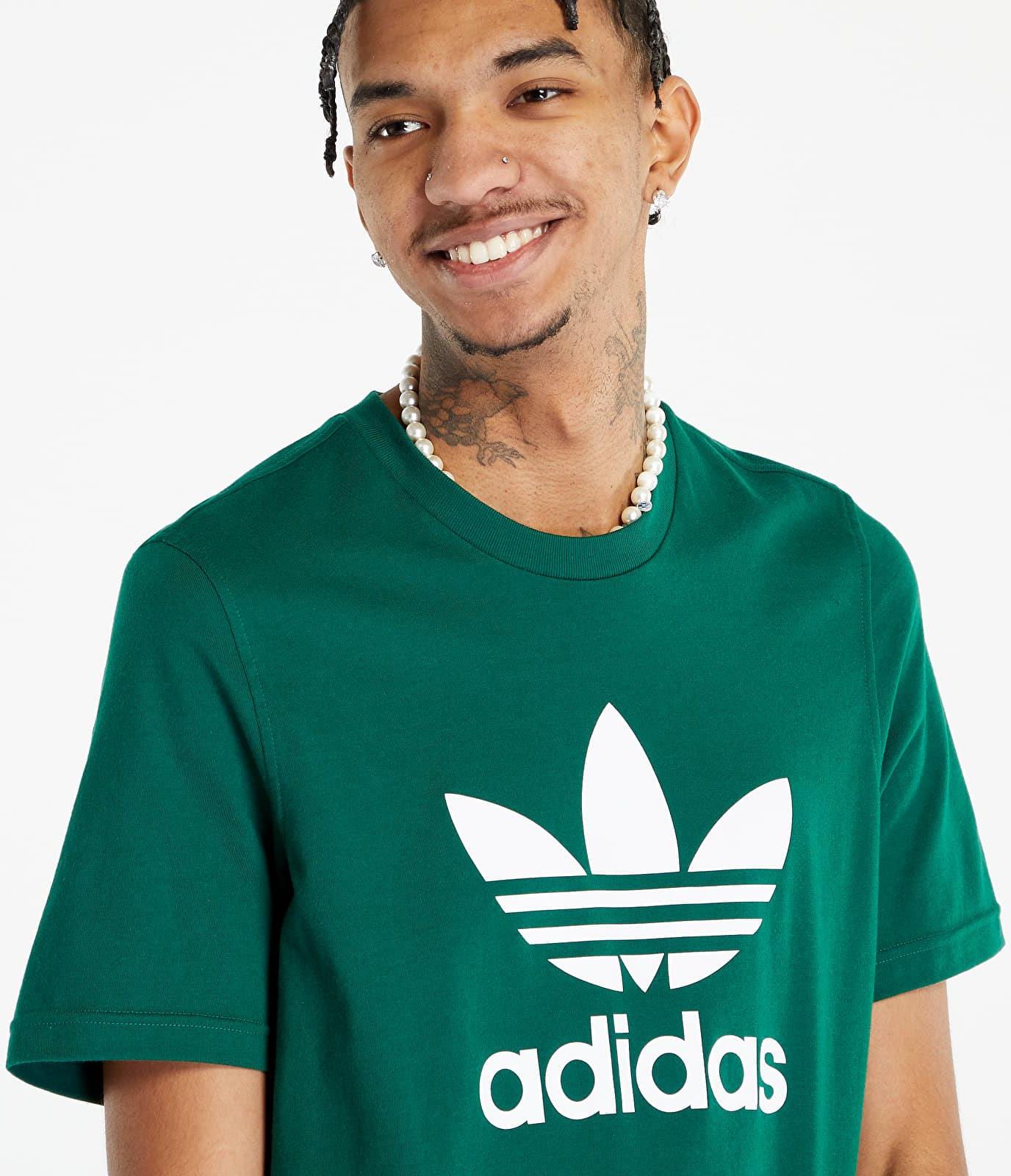 Adidas Adicolor Classics Trefoil Tee Dark Green - Ceny i opinie - Ceneo.pl