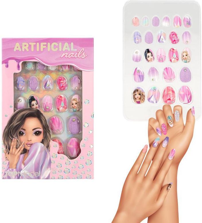 Zabawka Depesche Zestaw Sztuczne Paznokcie Owalne Top Model Beauty ...