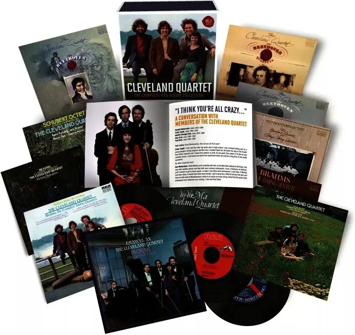 Płyta kompaktowa Cleveland Quartet - Cleveland Quartet - The Complete ...