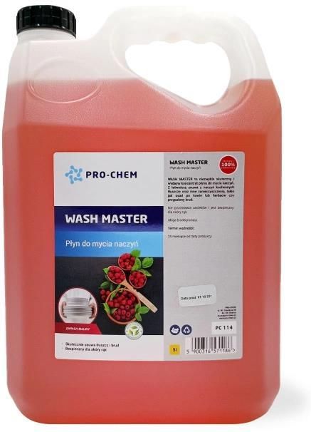 Pro-Chem Wash Master Malina 5L - Opinie i atrakcyjne ceny na Ceneo.pl