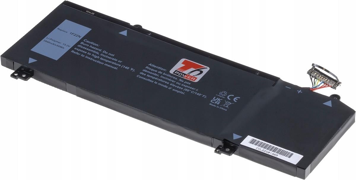 Bateria do laptopa T6 Power Bateria Do Laptopa Dell Hywxj (NBDE0210 ...