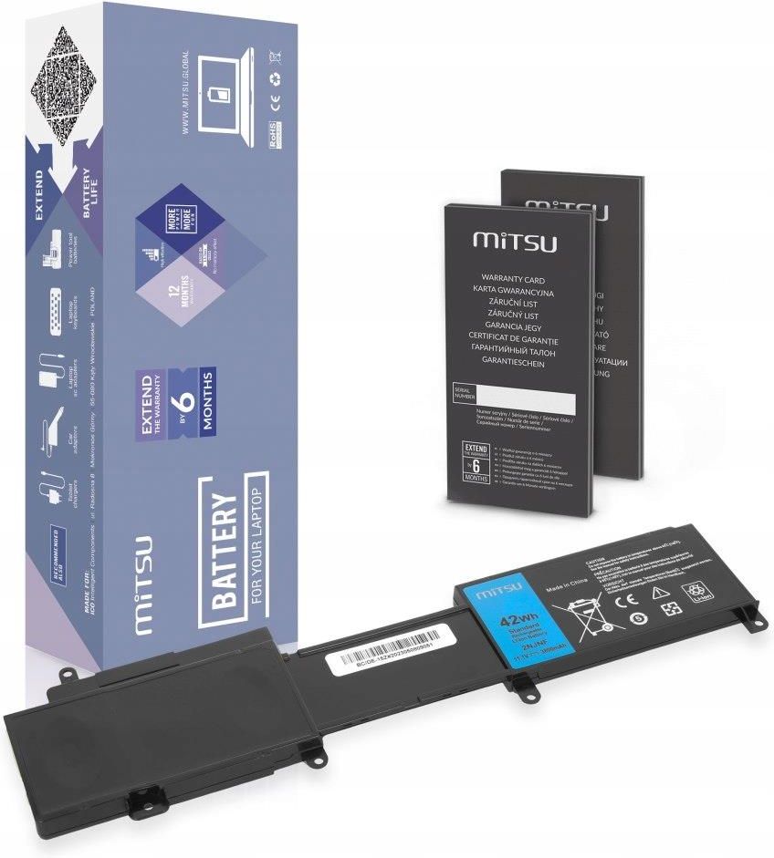 Bateria do laptopa Mitsu Bateria Do Dell 3421 5421 5423 5523 P35G P26F ...
