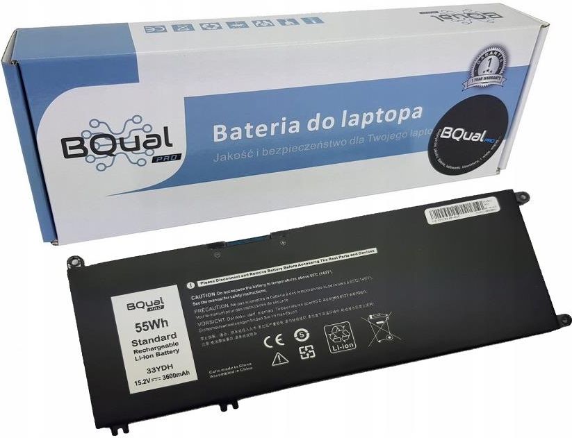 Bateria do laptopa Bqual Bateria 33Ydh 099Nf2 99Nf2 Do Laptopa Dell ...