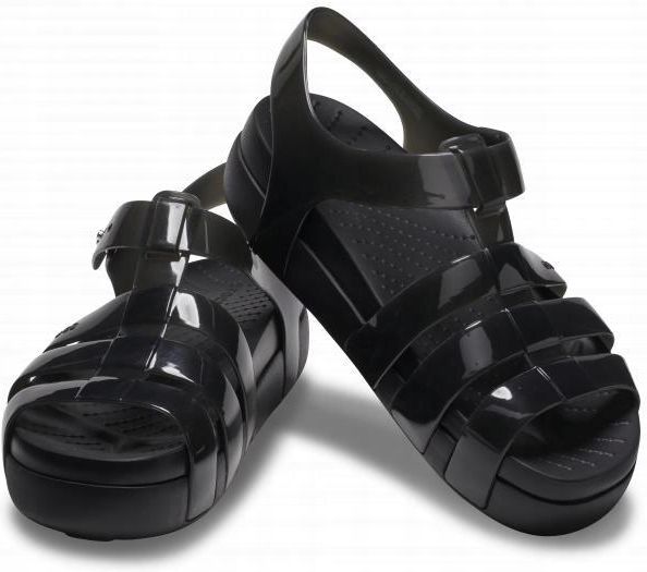 Damskie Buty Sandały Crocs Splash Glossy Fisherman Sandal 39-40 - Ceny ...