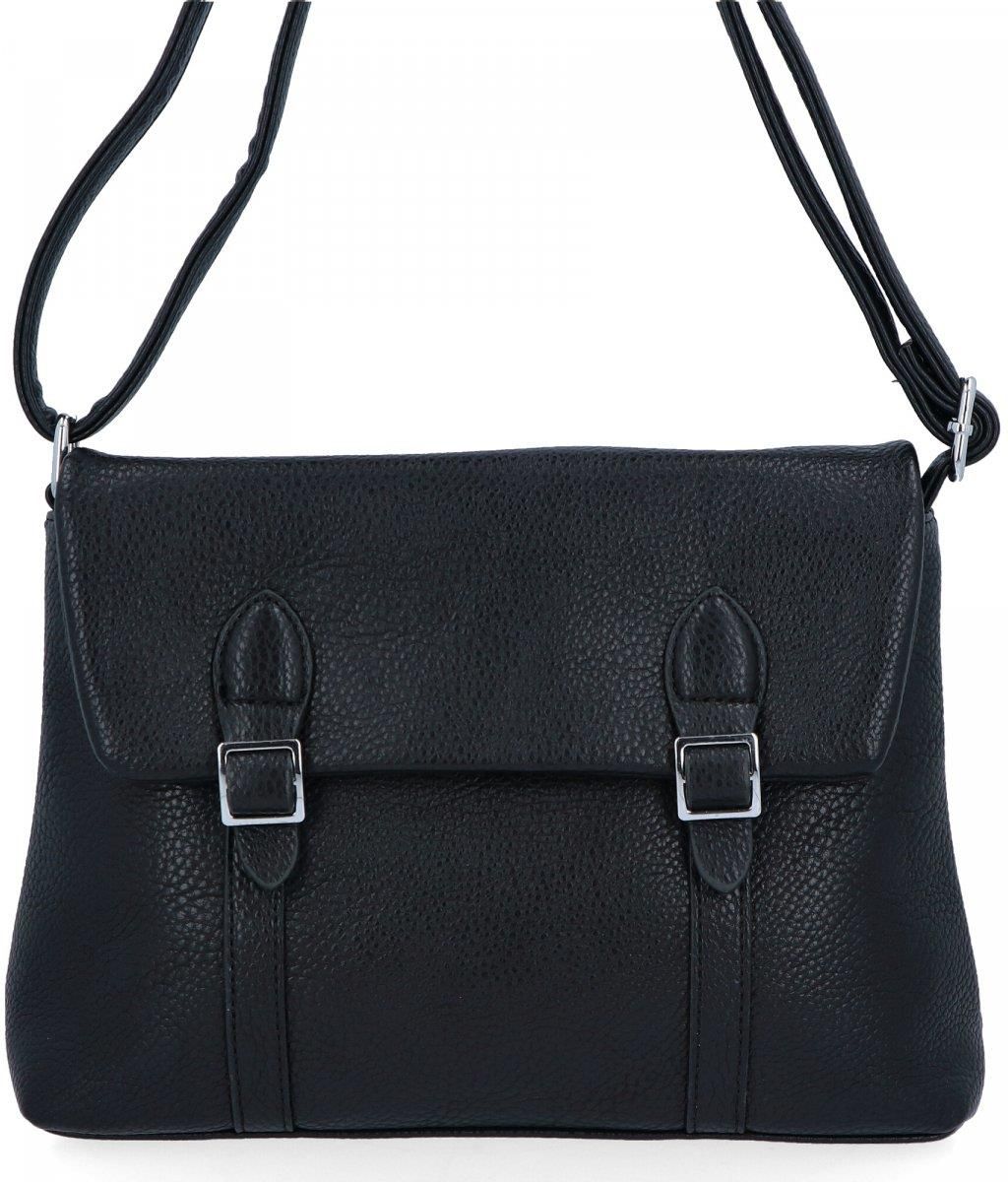 Torebka Damska Listonoszka Vintage firmy Herisson HR1252B577 Czarna (kolory) - Ceny i opinie ...