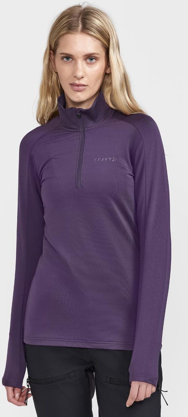 Craft Damska Bluza Core Gain Midlayer W 1909497 779000 Fioletowy - Ceny ...