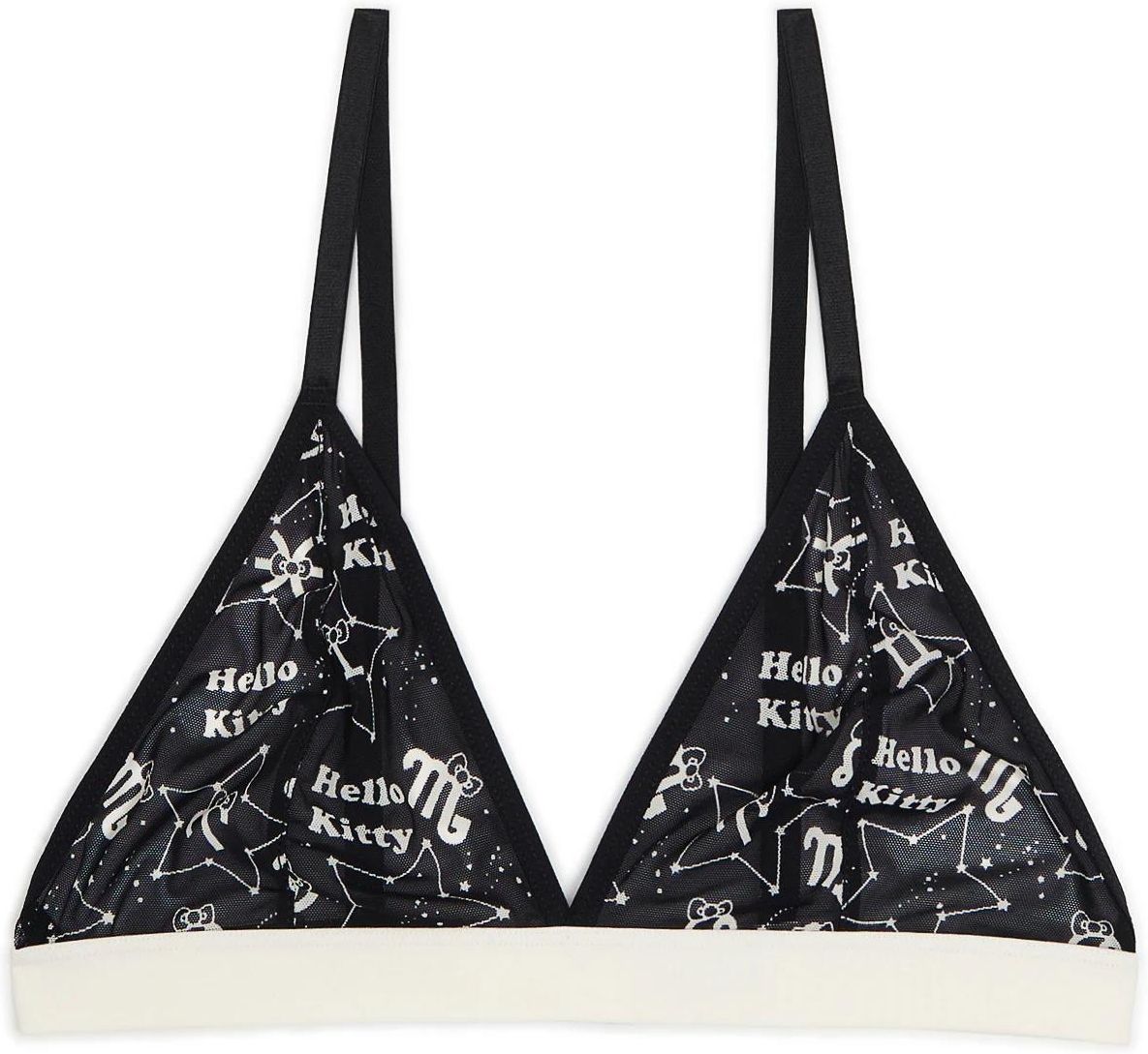 Cropp - Stanik z motywem astralnym Hello Kitty - Czarny - Ceny i opinie ...