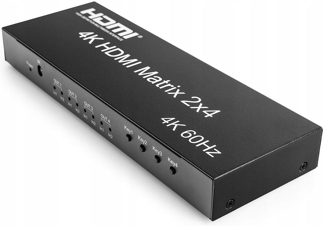 Spacetronik Matrix Hdmi 2/4 Sph-M24 V2 4K 60Hz - Opinie i ceny na Ceneo.pl