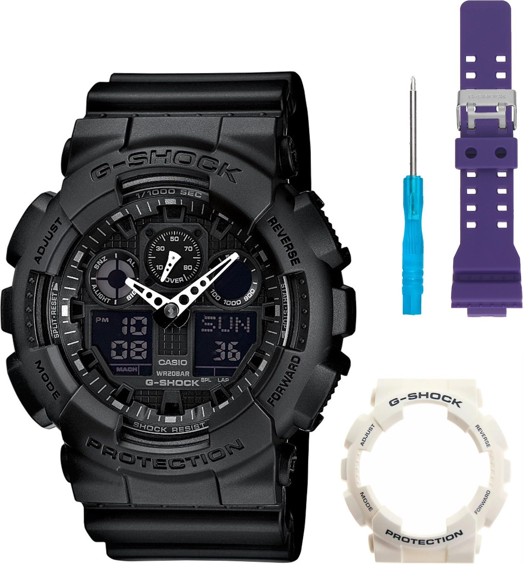 Casio G-Shock GA-100-Set012 - Zegarki Męskie - Ceny i opinie - Ceneo.pl