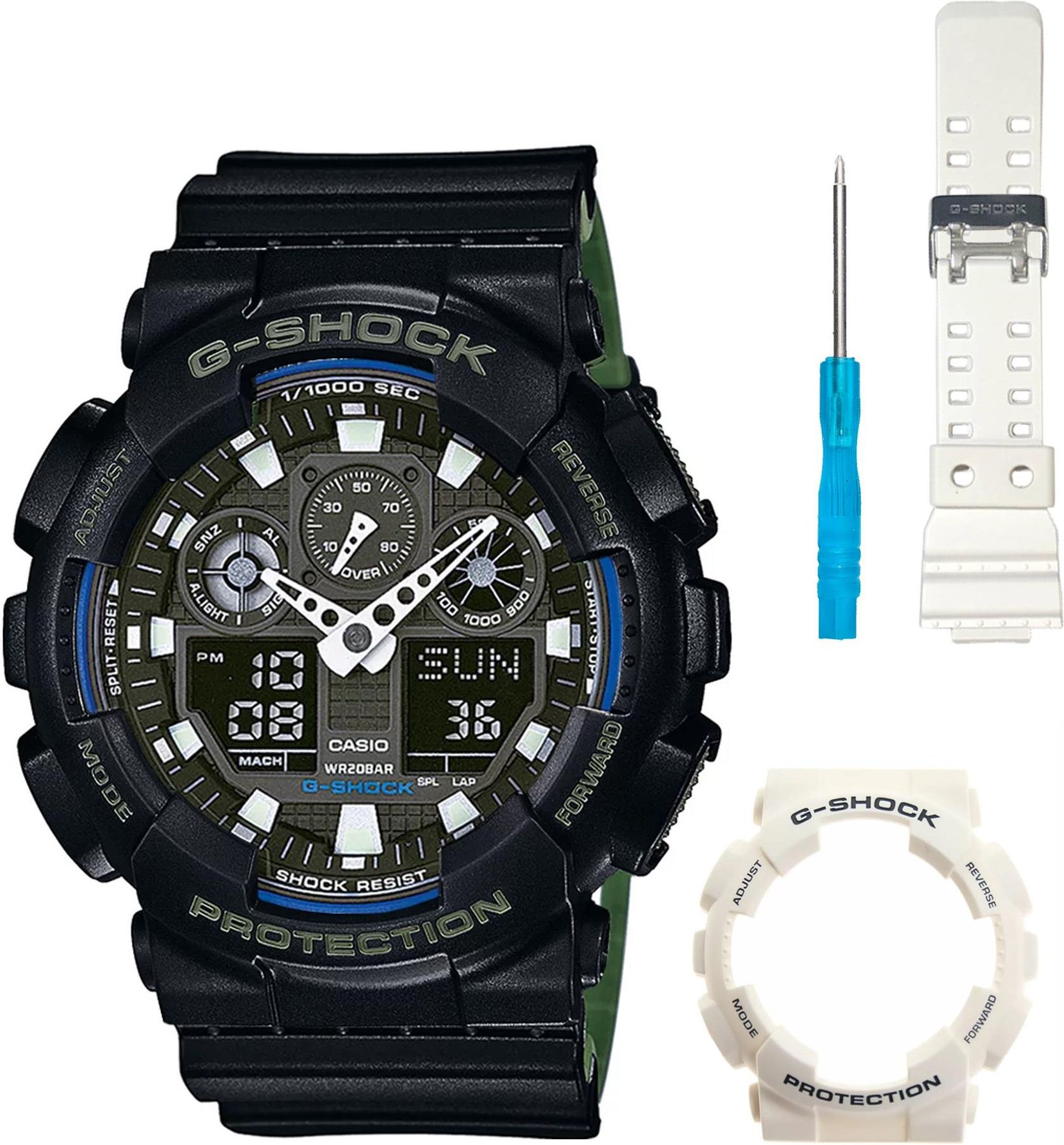 Casio G-Shock Ga-100B-Set076 - Zegarki - Ceny i opinie - Ceneo.pl