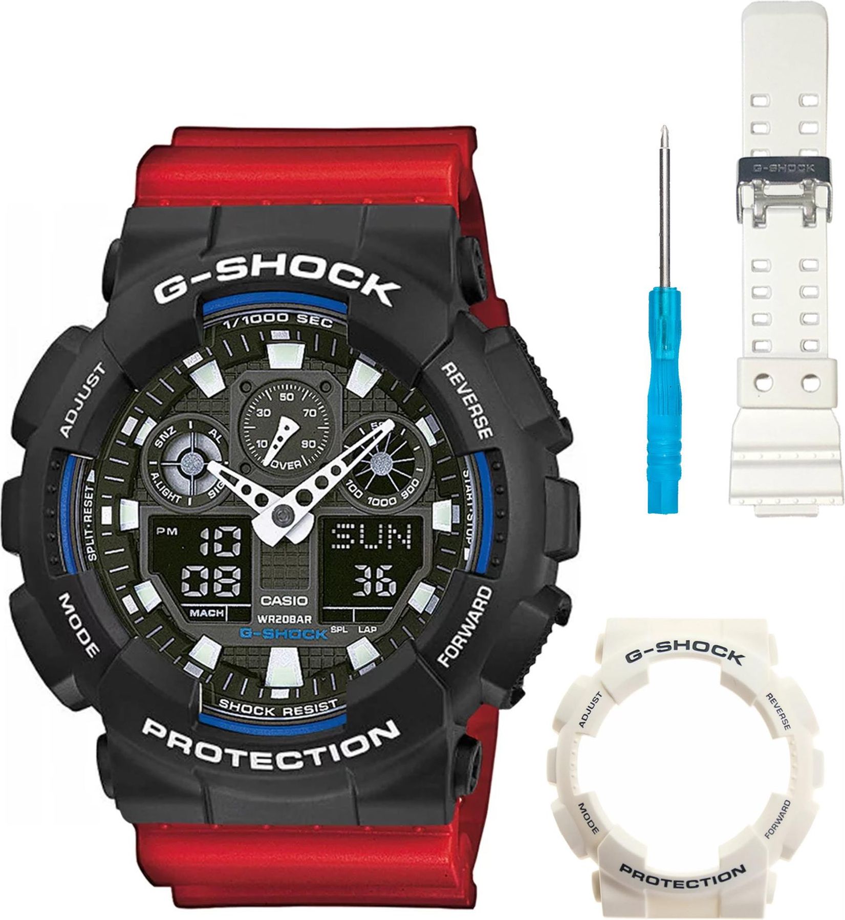 Casio G-Shock Ga-100B-Set077 - Zegarki Męskie - Ceny i opinie - Ceneo.pl