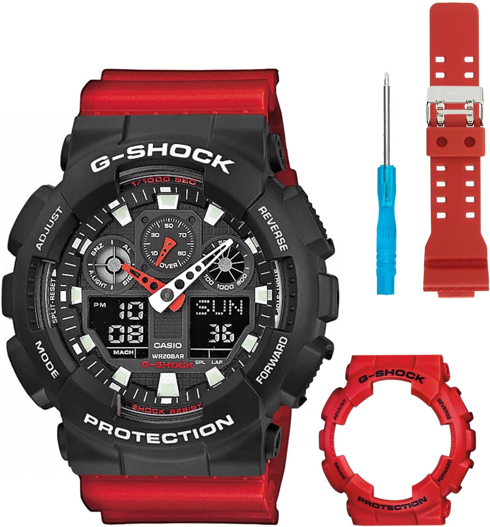 Casio G-Shock Ga-100B-Set103 - Zegarki Męskie - Ceny i opinie - Ceneo.pl