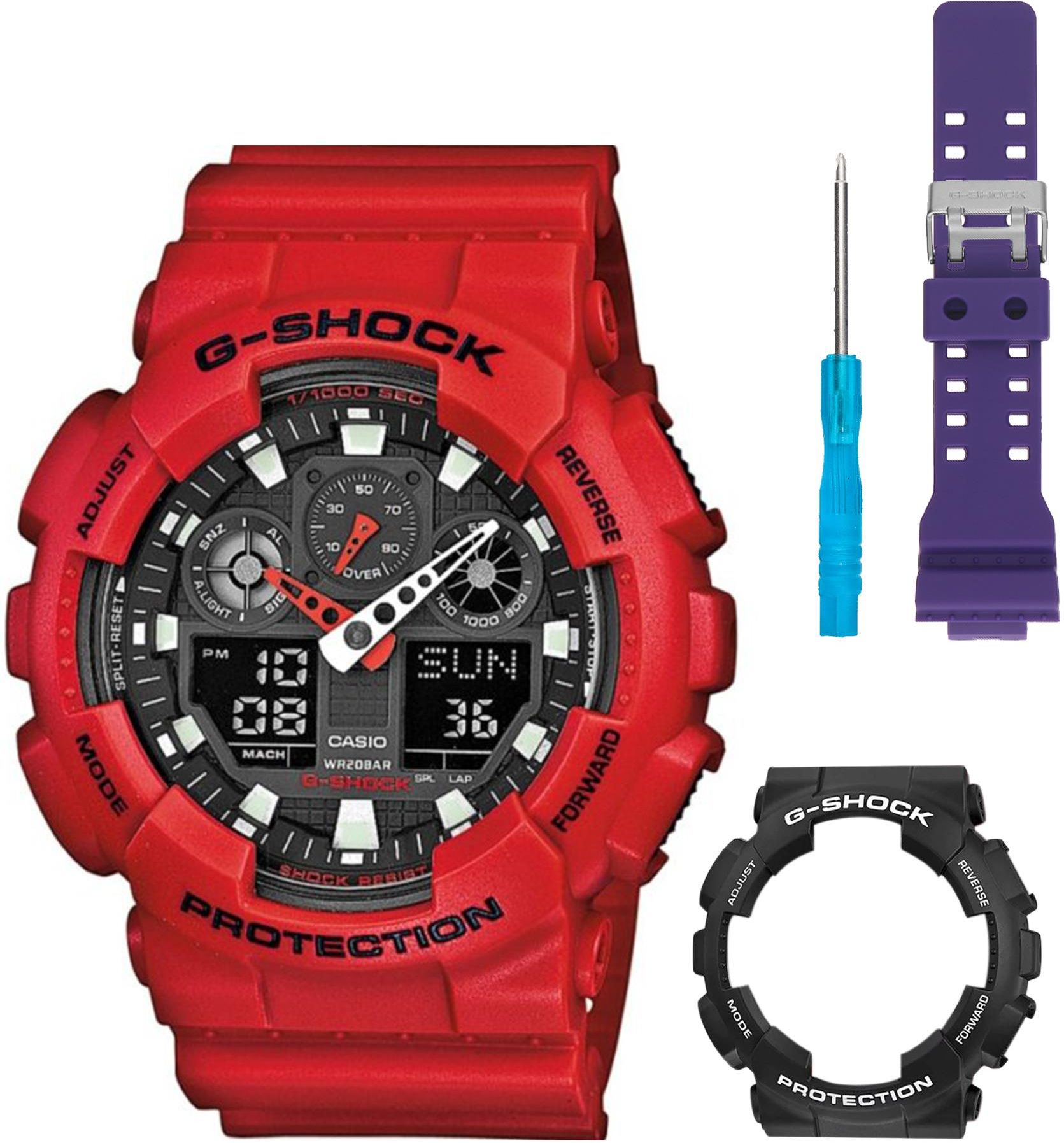 Casio G-Shock Ga-100B-Set111 - Zegarki Męskie - Ceny i opinie - Ceneo.pl