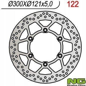 Części motocyklowe Ng Brake Disc Tarcza Hamulcowa Przód Suzuki Dr 650 ...