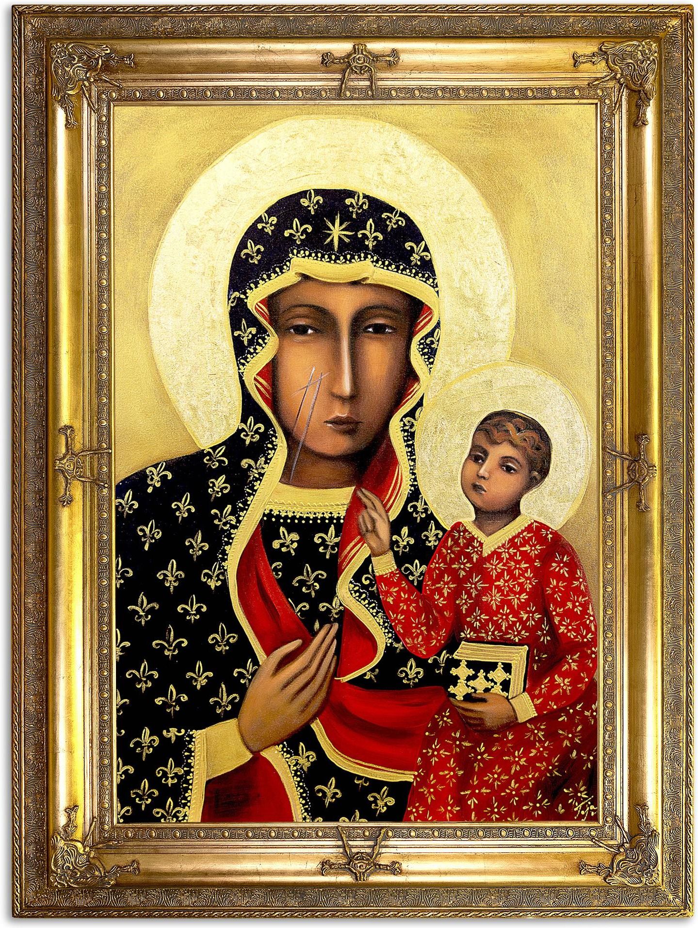 A rt-Pol Obraz Matka Boska Częstochowska 111X151Cm G118738 - Opinie i ...