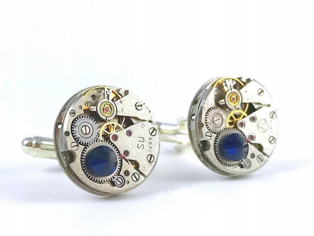 Spinki Do Koszuli Round Iii Deep Navy - Ceny i opinie - Ceneo.pl