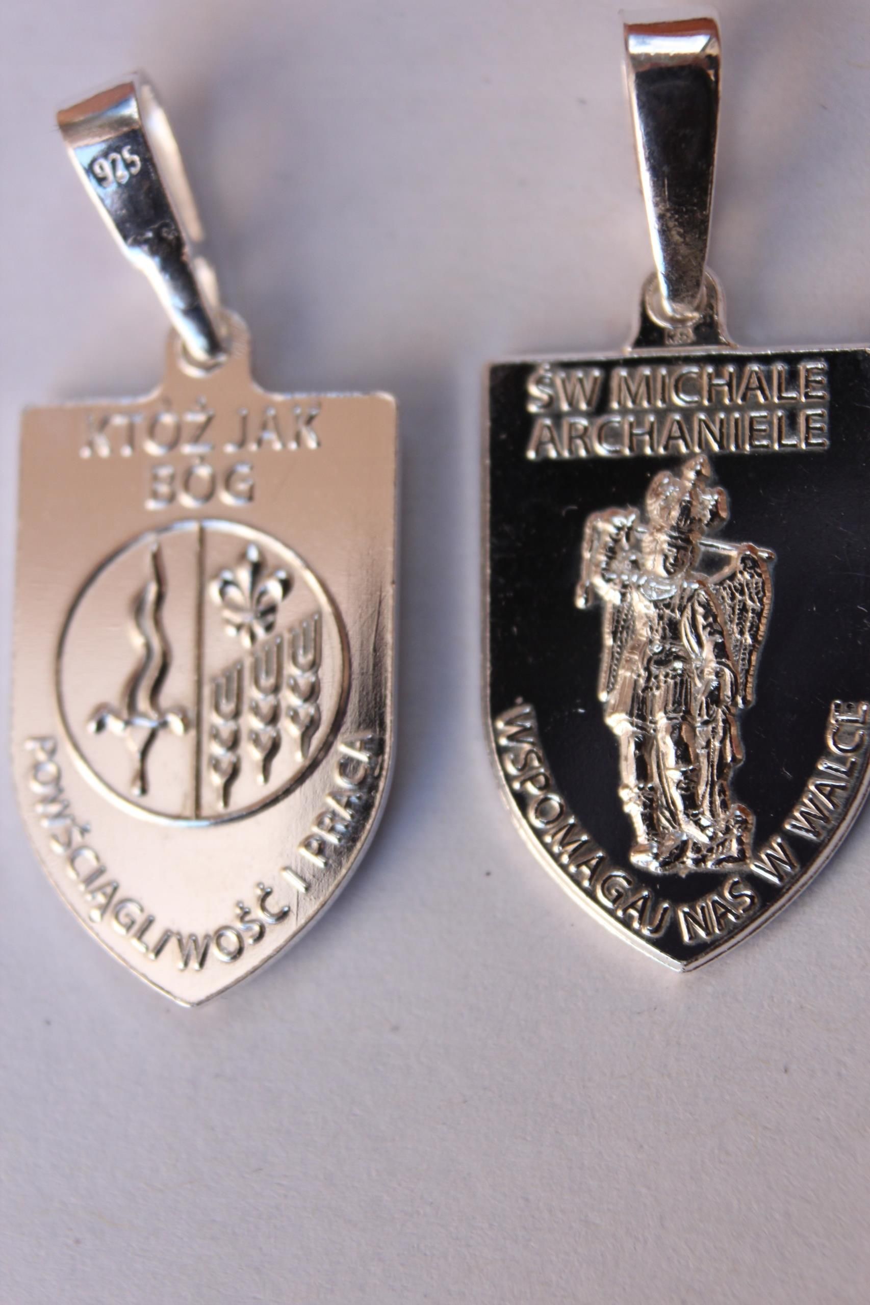 Medalik Szkaplerz Święty Michał Archanioł Srebro - Ceny i opinie - Ceneo.pl