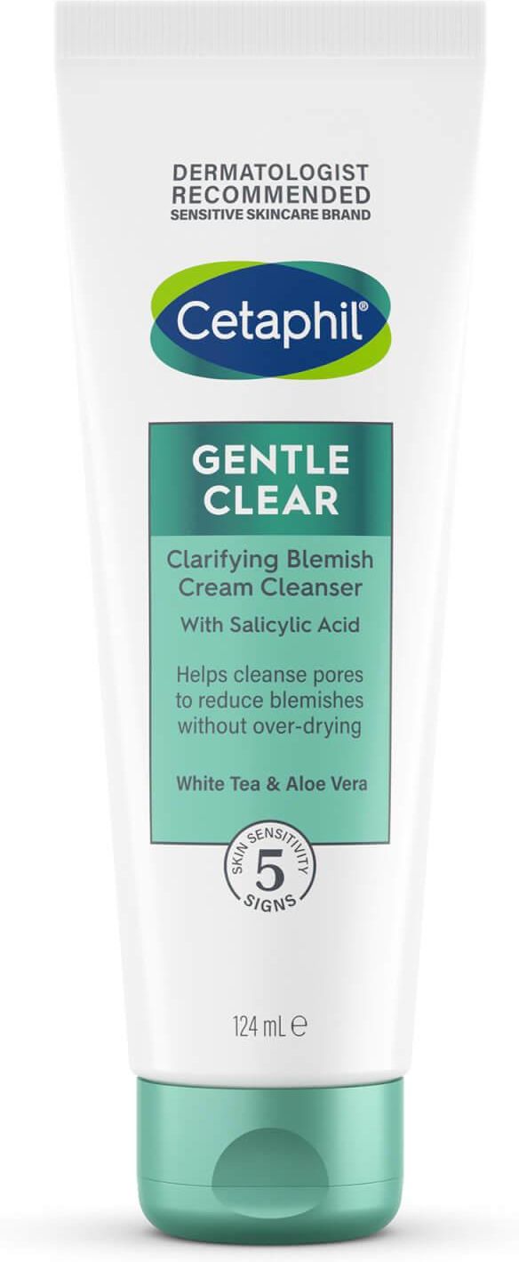 Cetaphil Gentle Clear Clarifying Blemish Face Wash For Sensitive Skin ...