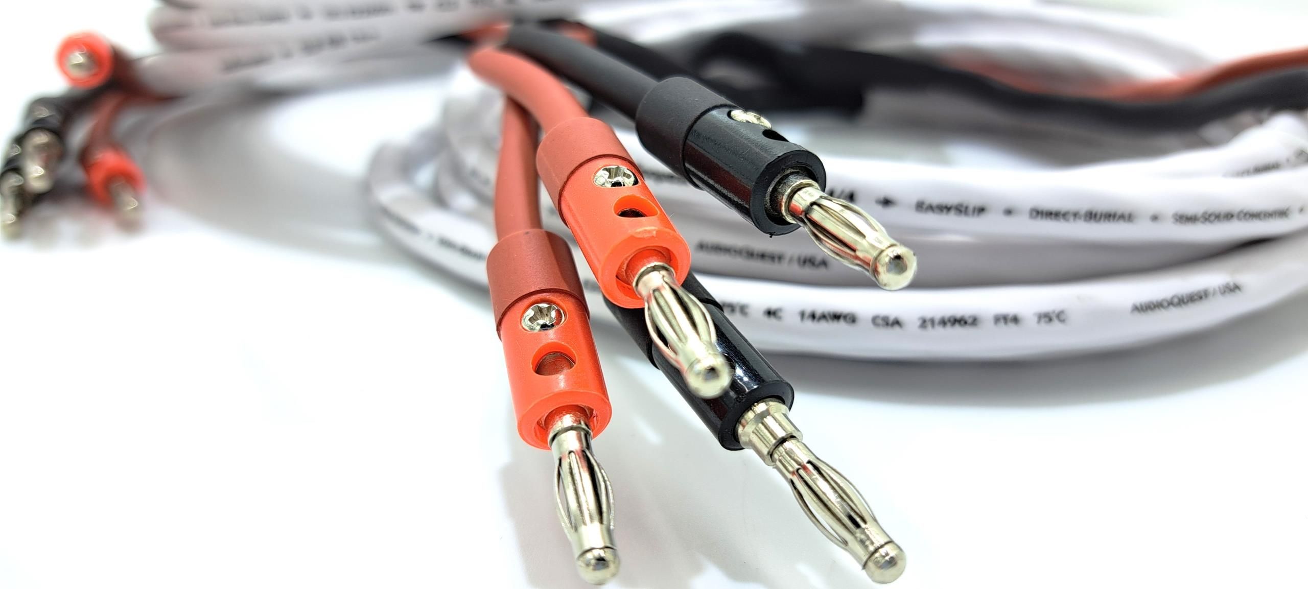 Audioquest Acoustique Quality Kabel Głośnikowy Bi-Wiring Długość 4 ...