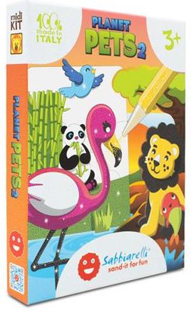 Sabbiarelli Zestaw Do Kolorowania Piaskiem Planet Pets 3L - Ceny i ...