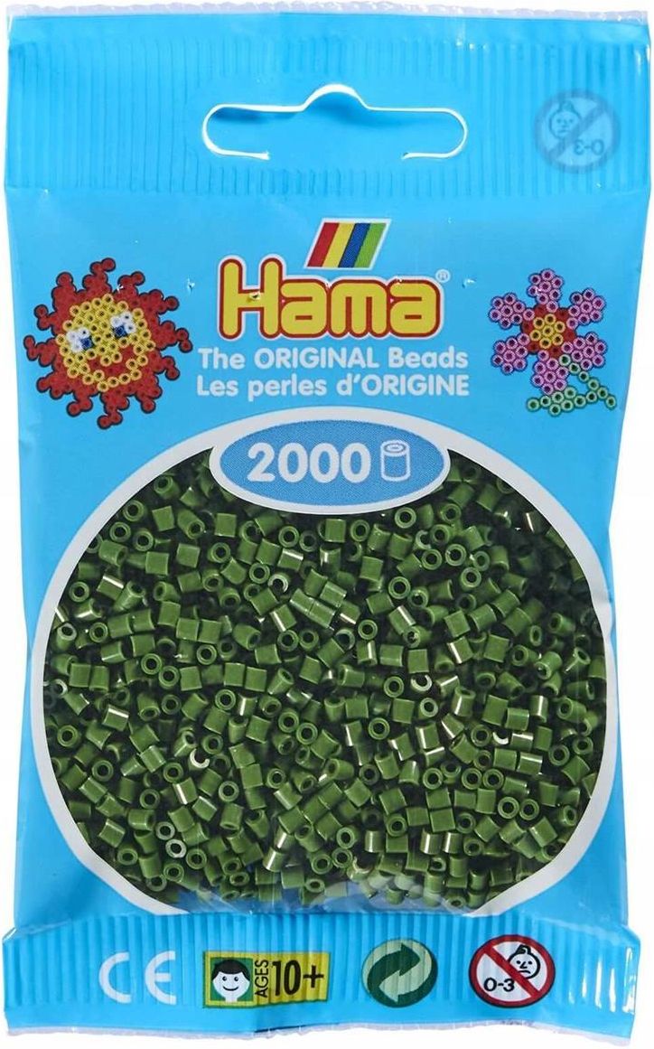 Hama Koraliki Saszetka Mini Kolor Zieleń Lasu 501-102 2000Szt. - Ceny i opinie - Ceneo.pl