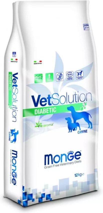 Karma Monge Vet Solution Dog Diabetic 12kg - Ceny i opinie - Ceneo.pl