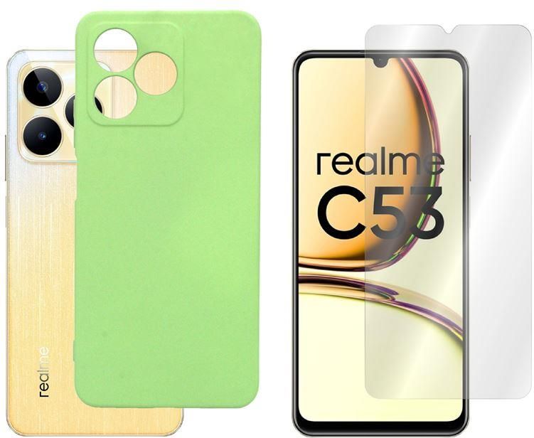 Gsm City Etui Do Realme C53 Rmx3760 Tint Case Zielone Szkło - Etui na ...