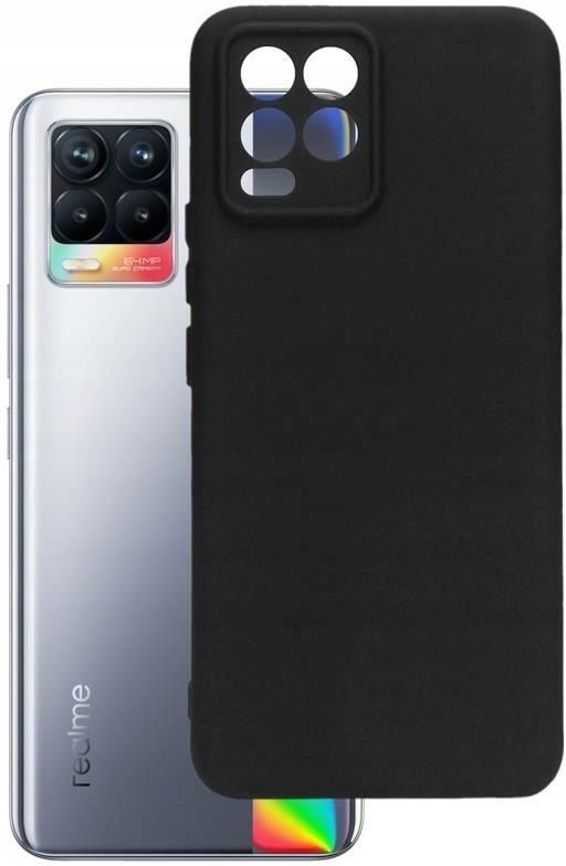 Gsm Hurt Etui Do Realme 8 4G Rmx3085 Pro Rmx3081 Silicon Case Czarne ...