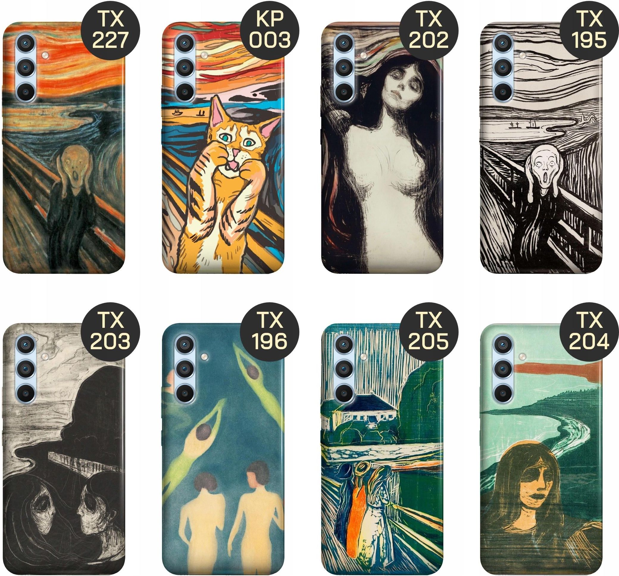 Hello Case Etui Do Samsung Galaxy A54 5G Edvard Munch - Etui na telefon ...