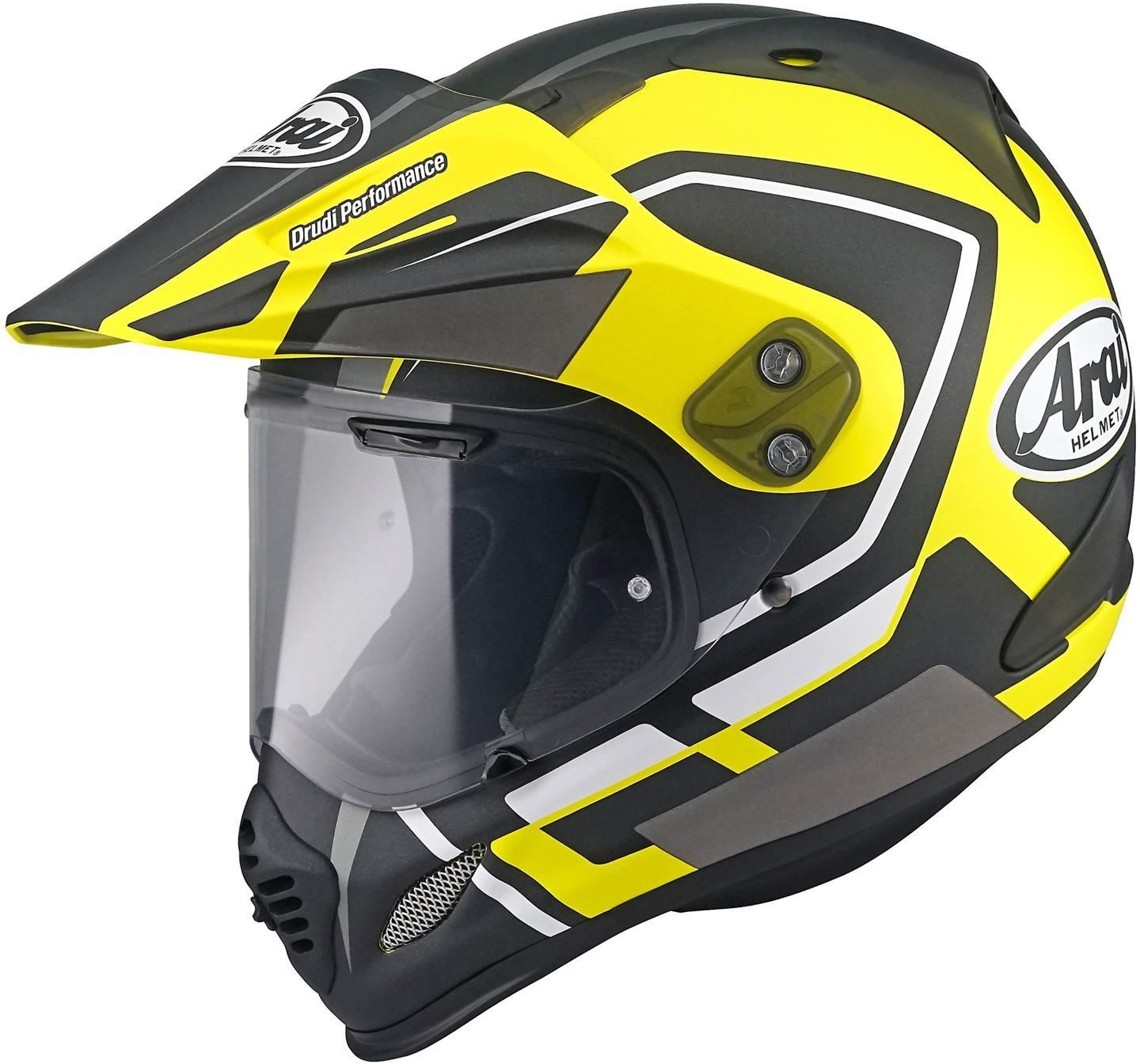 Kask motocyklowy Arai Cross Tour-X4 Żółty Czarny - Opinie i ceny na ...
