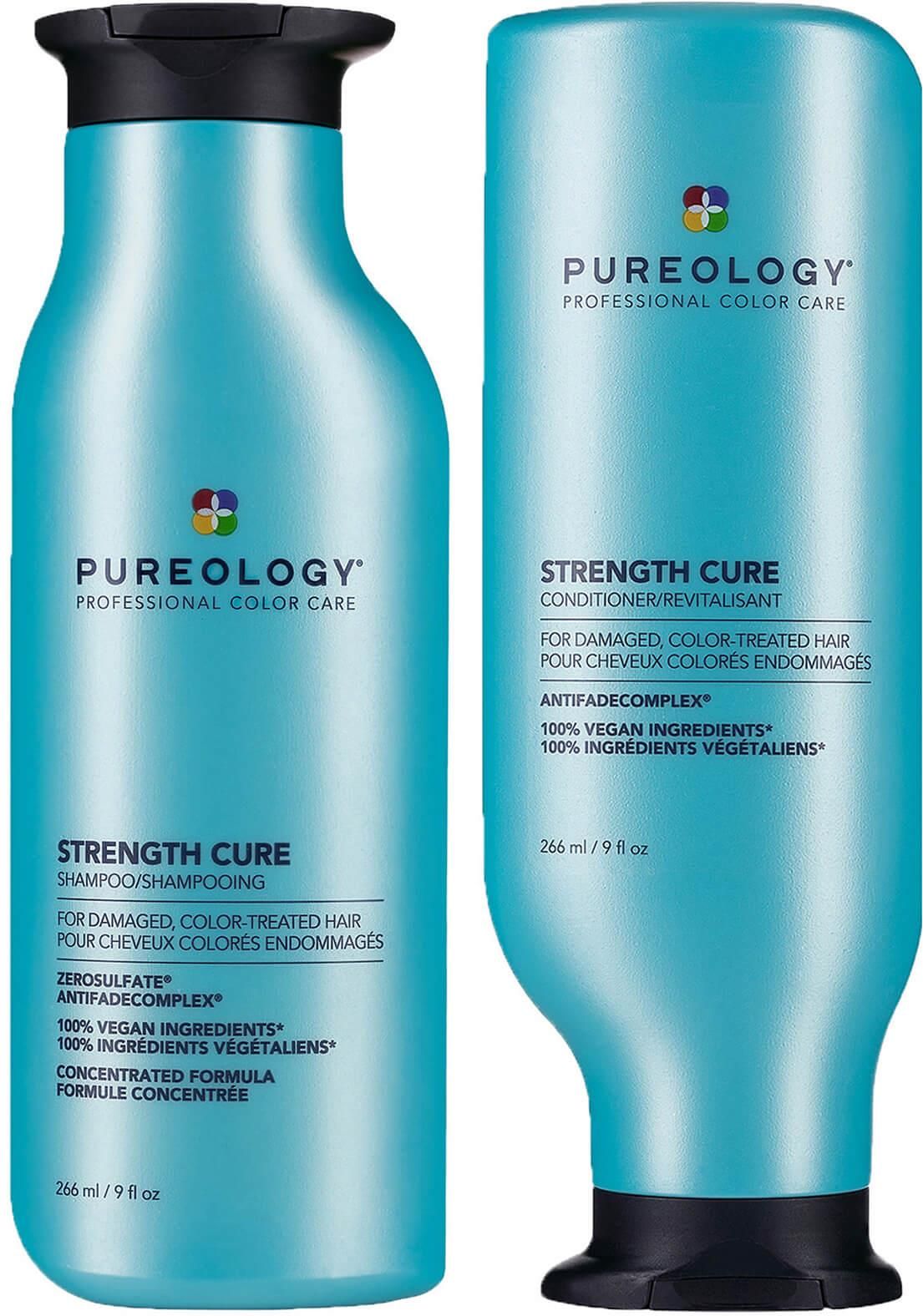 Pureology Strength Cure Shampoo And Conditioner Duo 2 X 266Ml - opinie ...