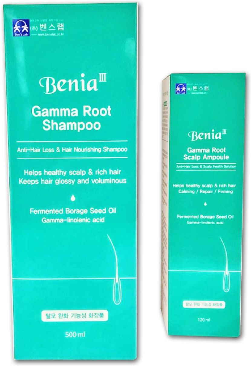 Benia Iii Gamma Root Zestaw: Odżywczy Szampon Do Włosów 500 Ml ...