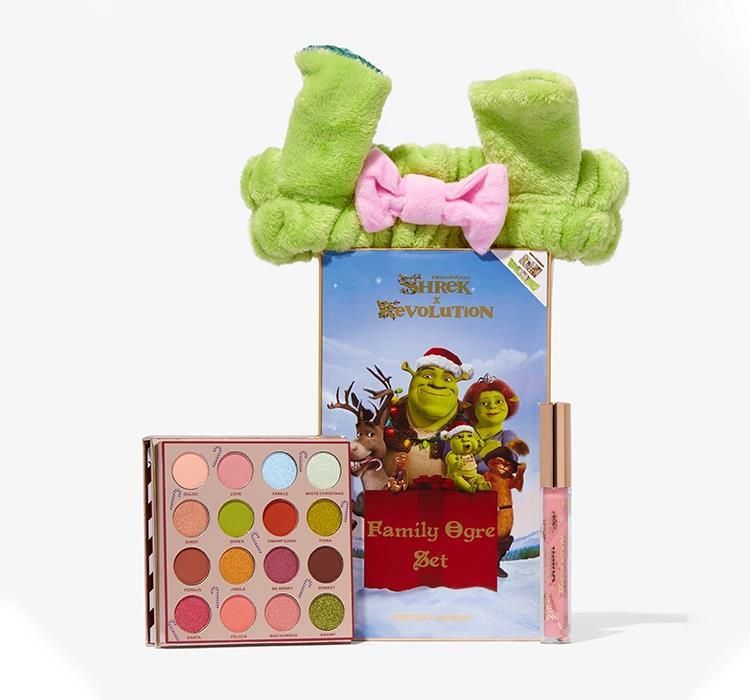 Zestaw dla kobiety Makeup Revolution X Shrek Family Ogre Set Zestaw ...