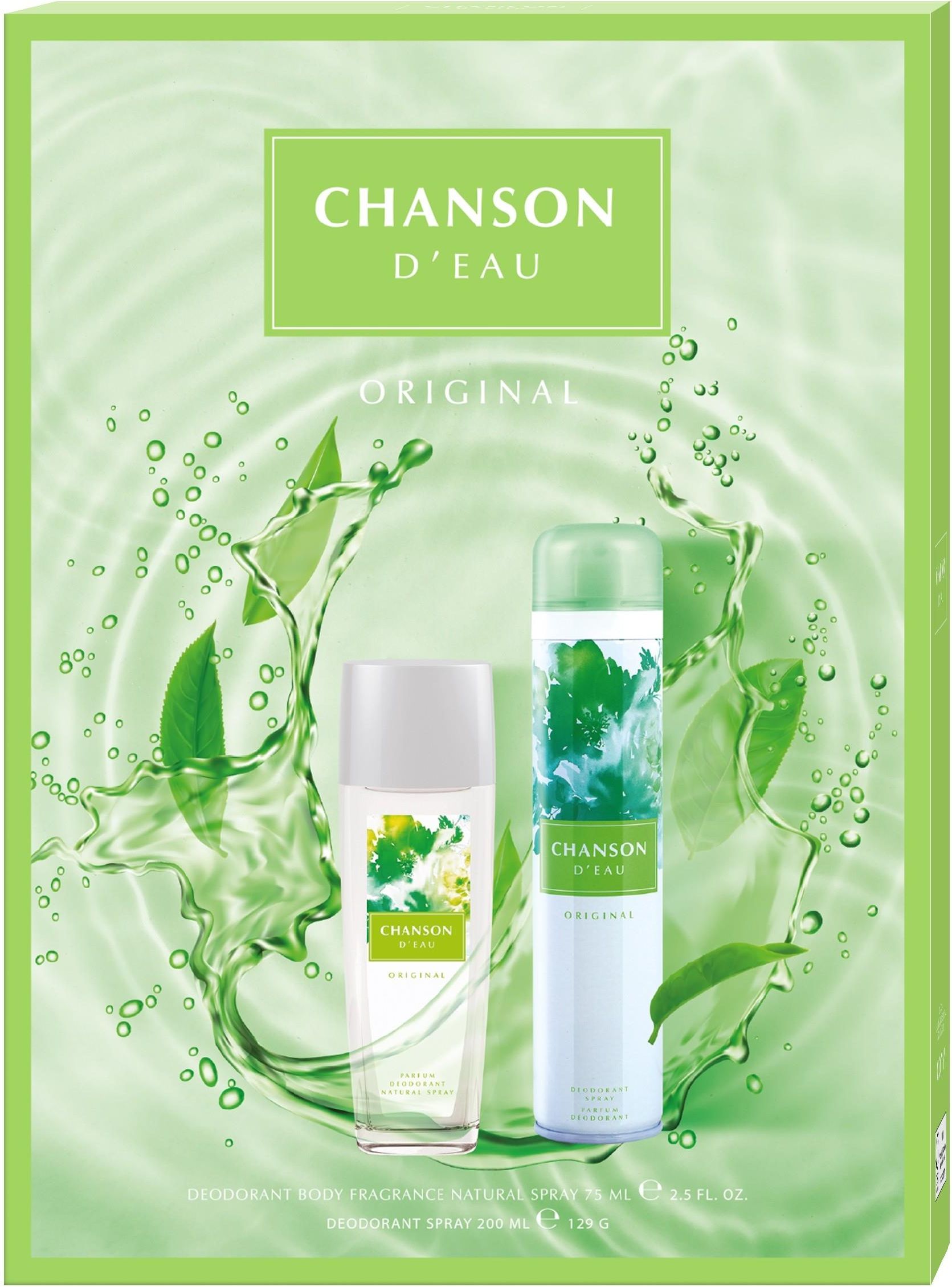 Coty Chanson D`Eau Original Zestaw Prezentowy Deo Naturalny Spray 75Ml ...