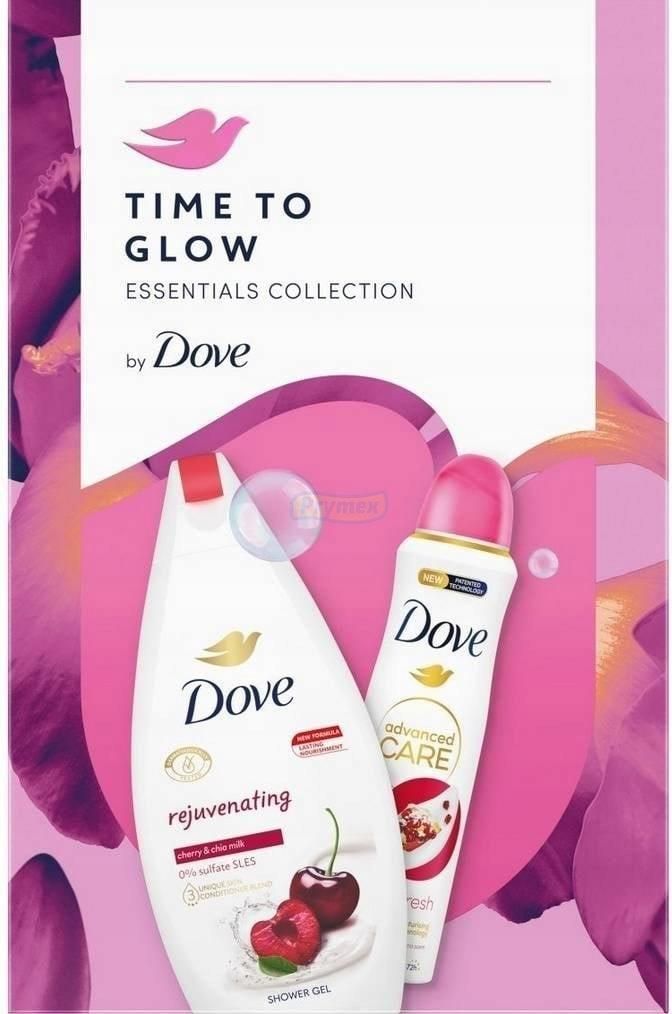 Dove Time To Glow Zestaw Prezentowy Do Pielęgnacji Żel 250Ml ...