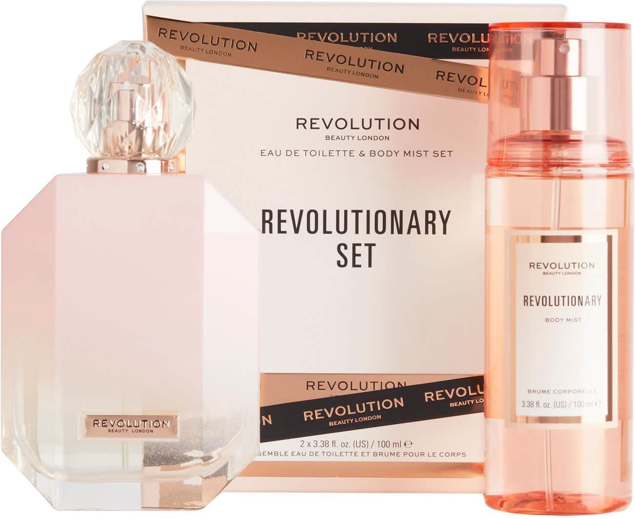 Makeup Revolution Revolutionary Woda Toaletowaand Body Mist Set ...