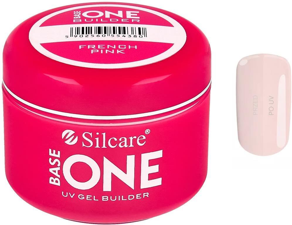 Silcare Gel Base One Żel Budujący Do Paznokci French Pink 100G - Opinie ...
