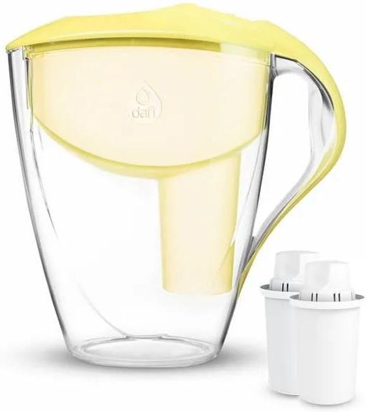 Dzbanek filtrujący Formaster Dafi Atria Żółty 2,4l + Filtry Classic ...