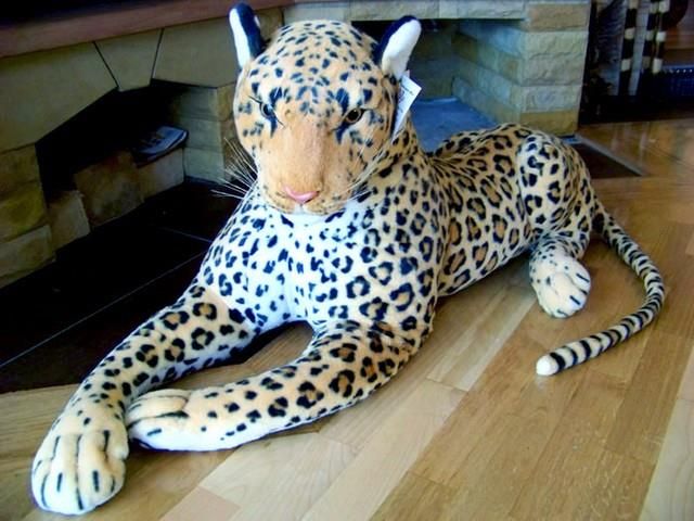 Iko Duży Kot Pantera Leopard Pluszak Jak Żywy 110+60Cm - Ceny i opinie ...