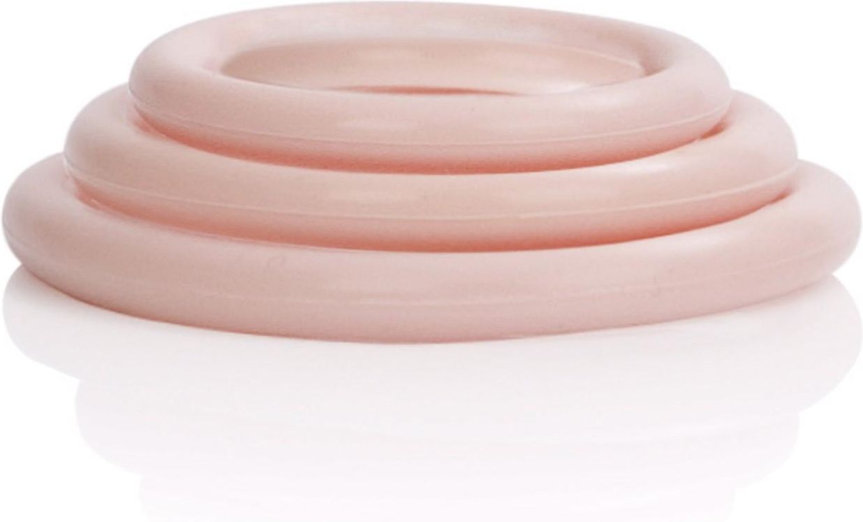 Silicone Support Rings Light Skin Tone - Ceneo.pl