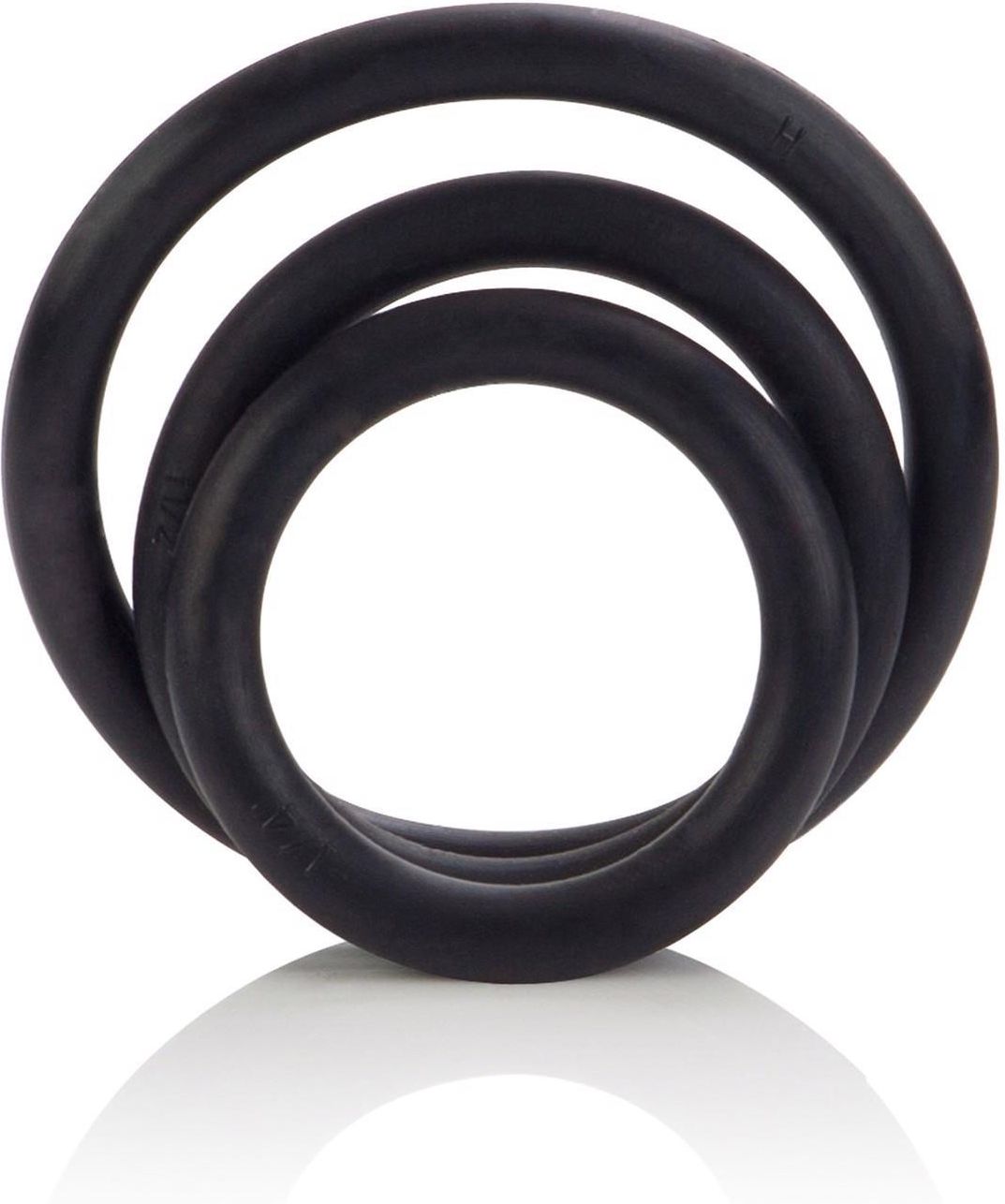 Rubber Ring 3 Piece Set Black - Ceneo.pl