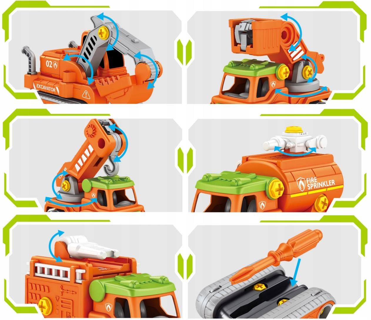 Zabawka Owl-Tech Auto Robot Do Skręcania 5W1 Led Transformer Xxl - Ceny ...