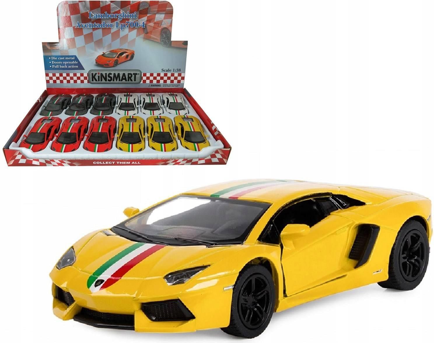 Kinsmart Lamborghini Aventador Lp700 4 1:38 KT5355DF - Ceny i opinie ...