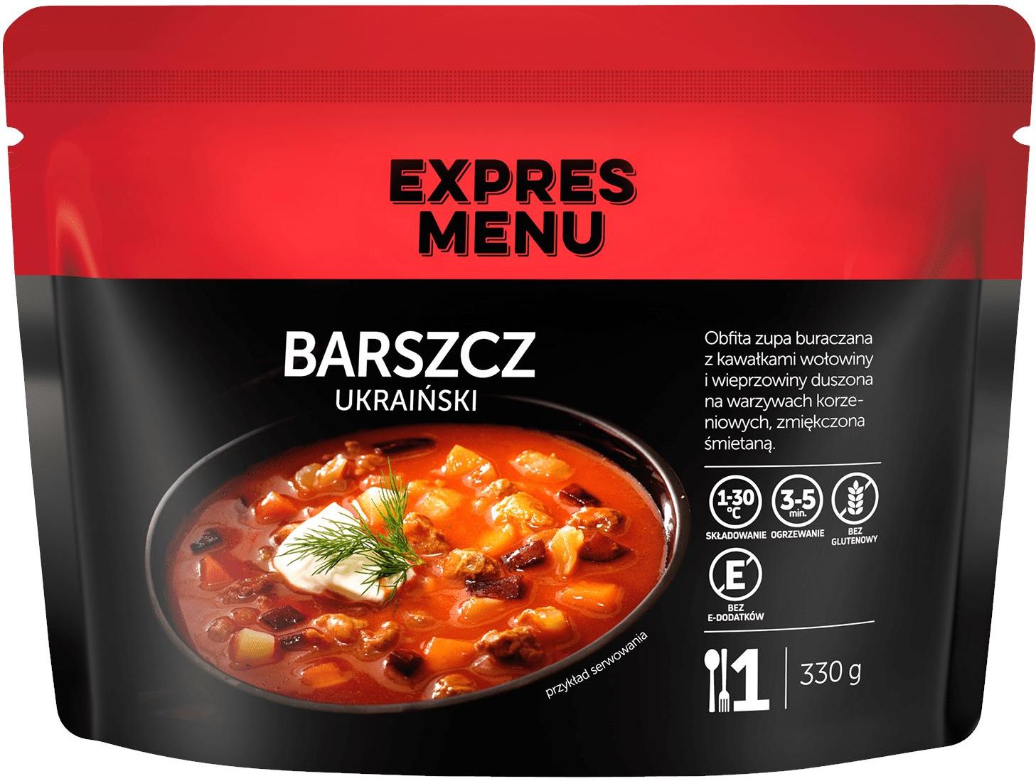 Expres Menu Barszcz Ukraiński 330g - Ceny i opinie - Ceneo.pl